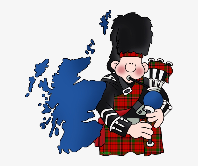Map Of Scotland With Bagpipes - Westeros As The Uk Transparent PNG ...