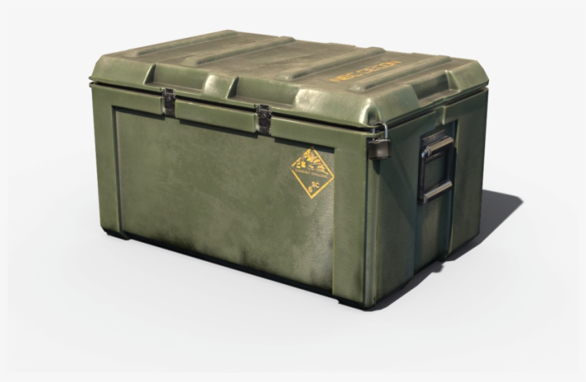 Military Loot Weapon Case Pbr 3d Model - Military Transparent PNG ...
