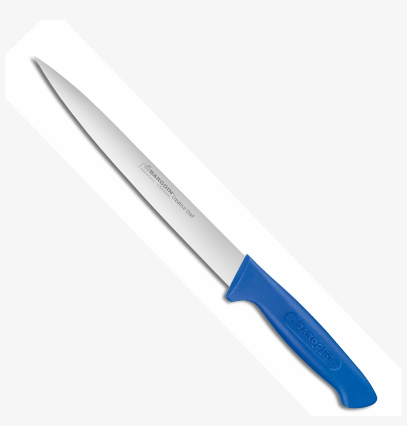 Picture Of Blue Filleting Knife - Fillet Knife Transparent PNG ...