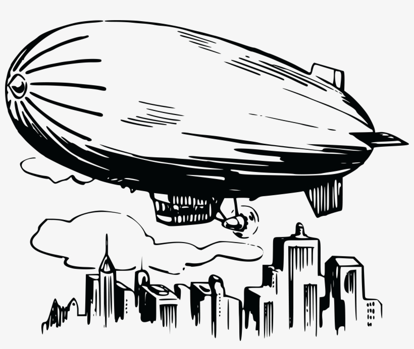 Clip Art Blimp Transparent PNG - 4000x3182 - Free Download on NicePNG