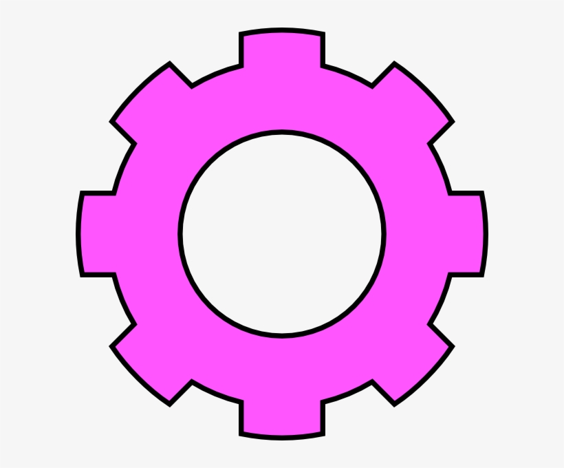 Pink Gear Clip Art At Clker - Institut Teknologi Sepuluh Nopember Logo ...