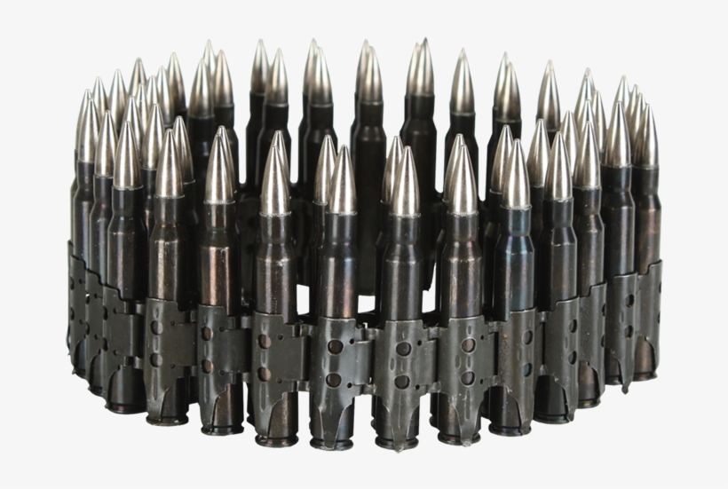 Bullet Belt - Patronengurt - Schwarz, Mit Verchromten Spitzen ...