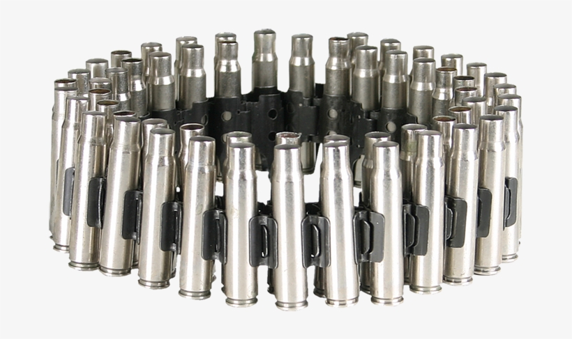 Bullet Belt Chromed Without Spikes - Patronengurt - Verchromt, Ohne ...