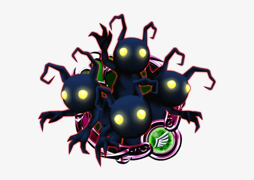 A Common Heartless That Sneaks Up To Its Enemies And - Illustration ...