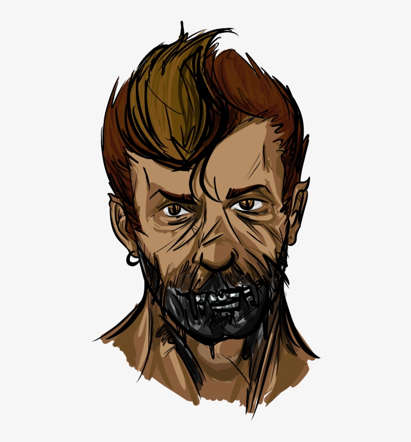 [fanart] So, I Doodled A Maskless Rythian - Rythian Transparent PNG ...