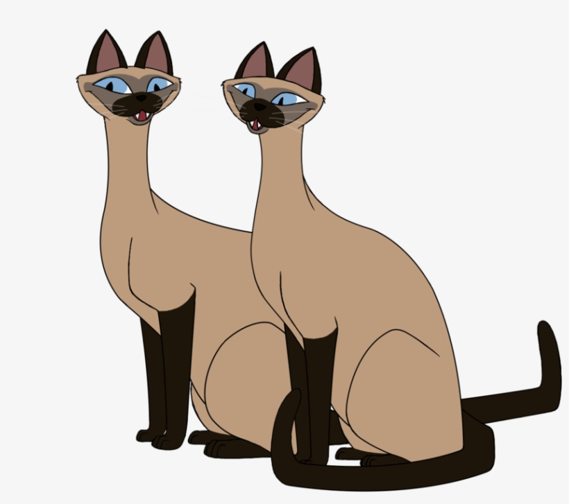 Download Siamese Cat Lady And The Tramp - Siamese Cat Lady And Tramp ...