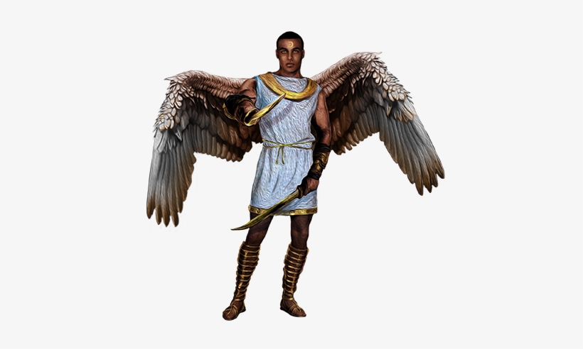 Angel-jr - Angel Warrior Png Transparent PNG - 450x422 - Free Download ...