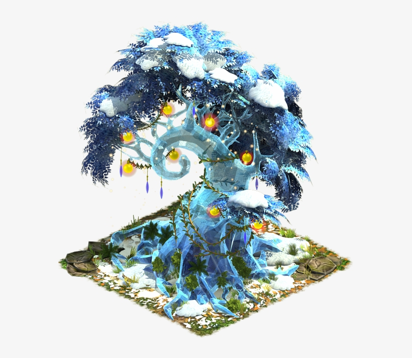 Father Frozen Tree - Elvenar Transparent PNG - 609x666 - Free Download ...