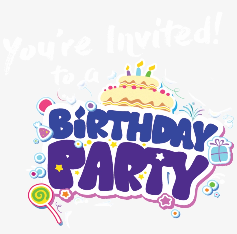 Birthday Party Png - Birthday Party Logo Png Transparent PNG ...