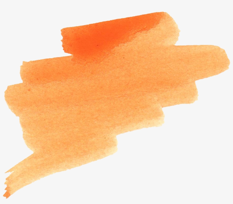 Download Free Download - Orange Brush Stroke Png - HD Transparent PNG ...