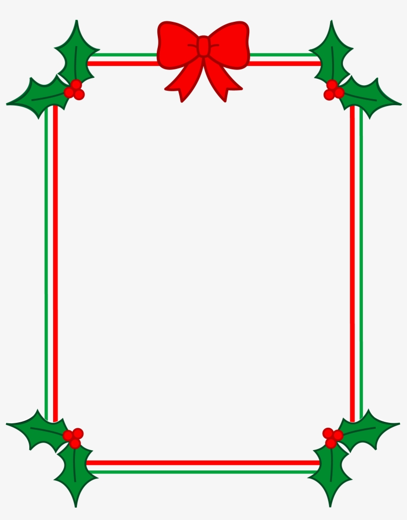 Christmas Vector Border Transparent PNG - 7018x8636 - Free Download on ...