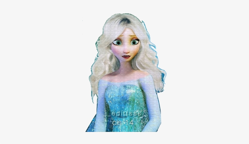 Download Elsa Hair Down - Frozen Elsa Hair Down - HD Transparent PNG ...