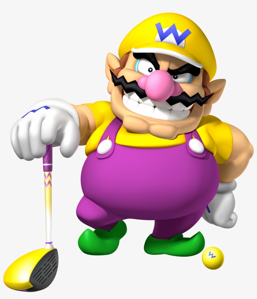 Mario Golf Png Image Stock - Mario Golf World Tour Wario Transparent ...