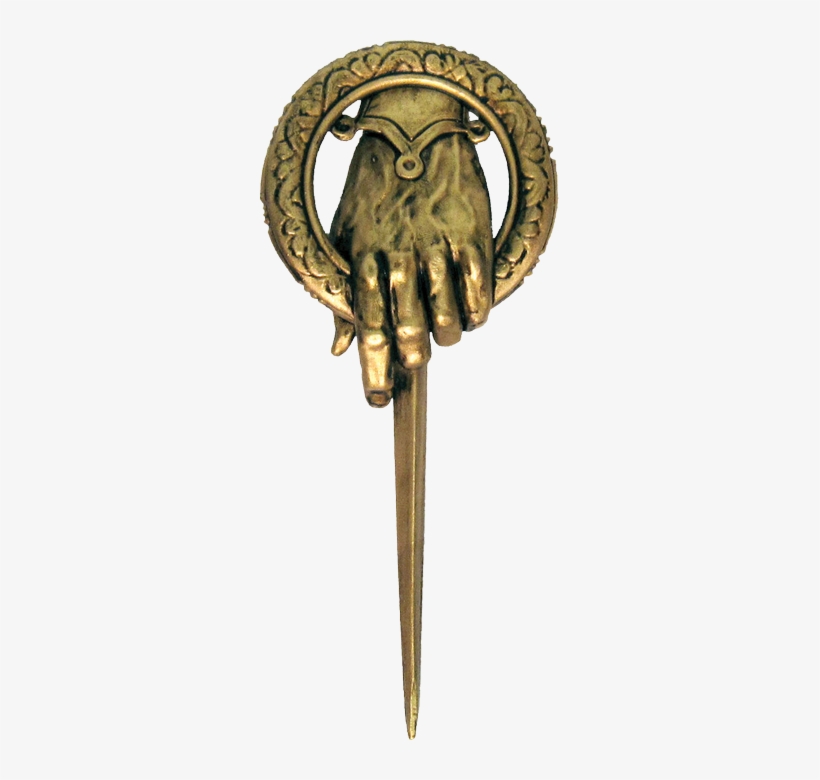 Game Of Thrones - Game Of Thrones Hand Of King Pin Badge Transparent ...