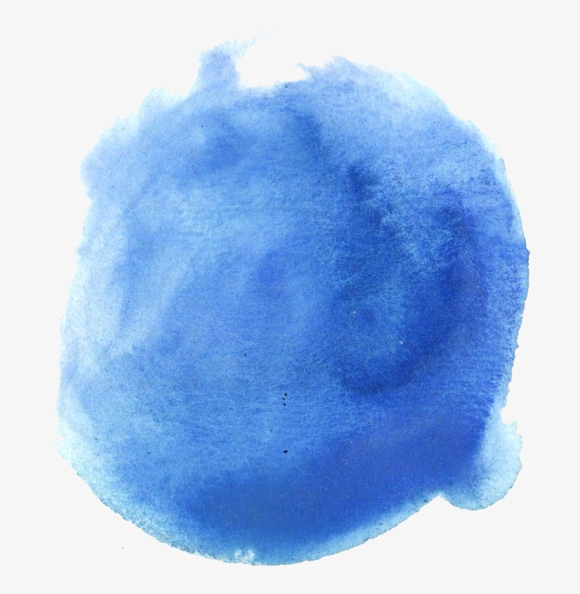 Blue Scribble Png - Blue Watercolor Circle Png Transparent PNG ...