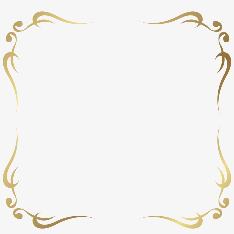 Decorative Borders Png Transparent PNG - 6193x5887 - Free Download on ...