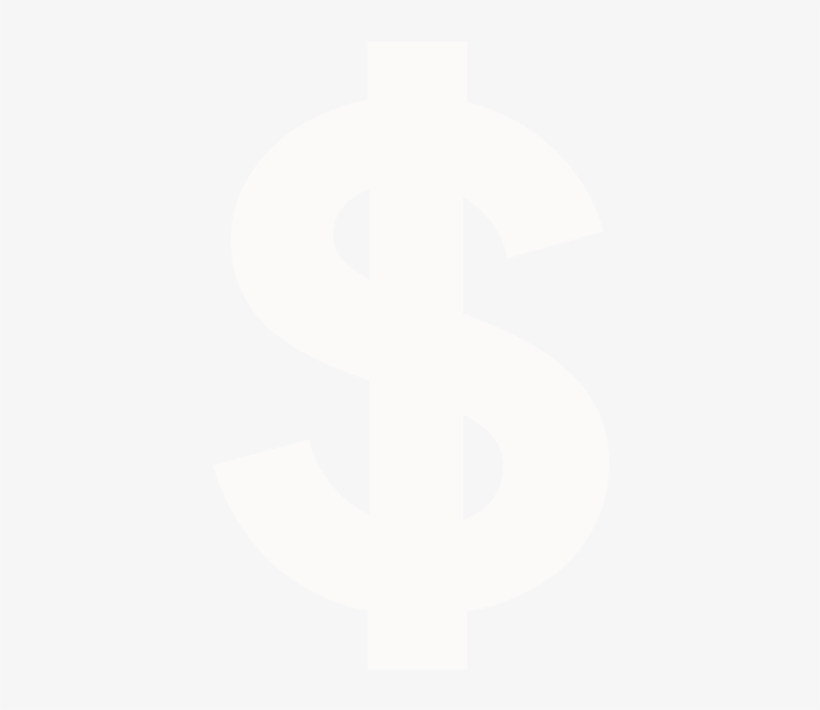White Dollar Sign Png