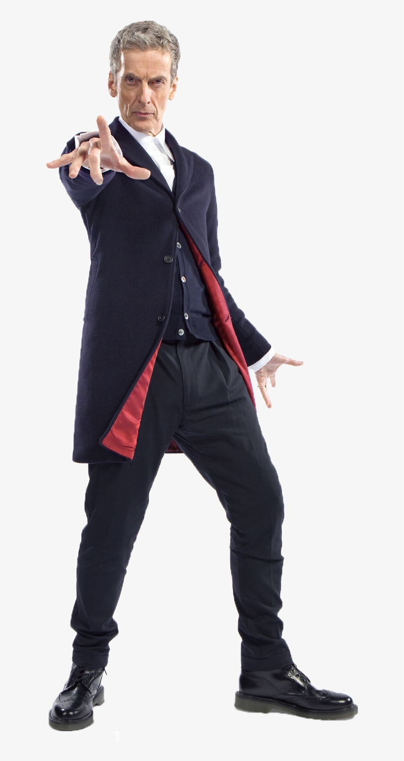 Twelth Doctor - Doctor Who Cardboard Cut-out. Transparent PNG ...
