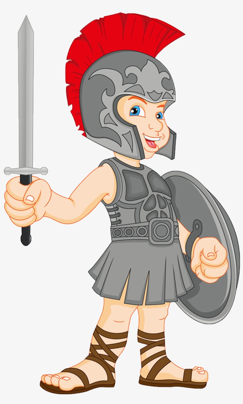 Female Gladiator Clip Art