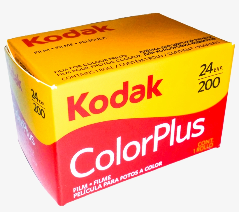 Kodak Film Box - Kodak Color Plus Png Transparent PNG - 1955x1602 ...