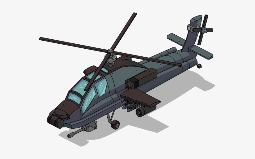 Attack Helicopter Menu - Simpsons Tapped Out Helicopter Transparent PNG ...