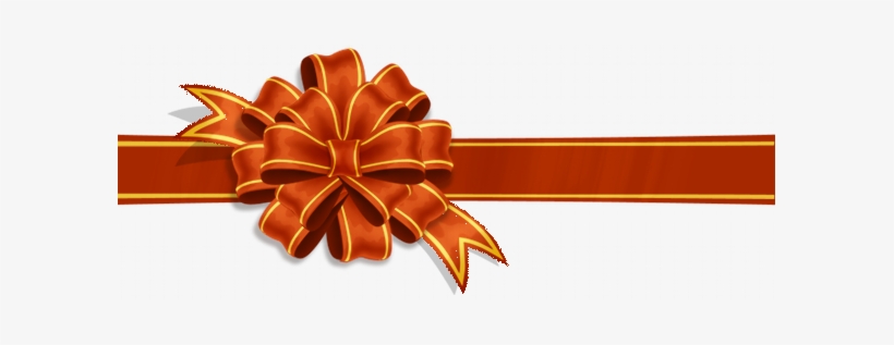 Source - - Gift Pack Ribbon Png Transparent PNG - 603x237 - Free ...