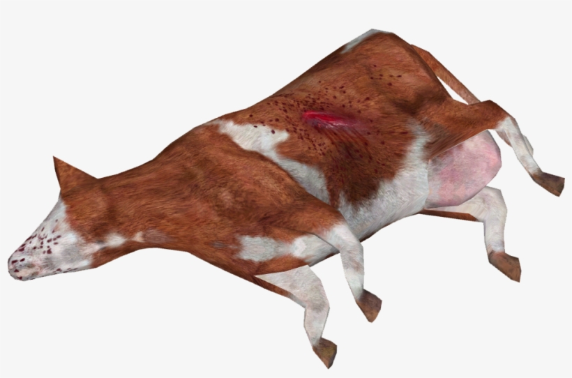Dead Cow - Dairy Cow Transparent PNG - 984x984 - Free Download on NicePNG