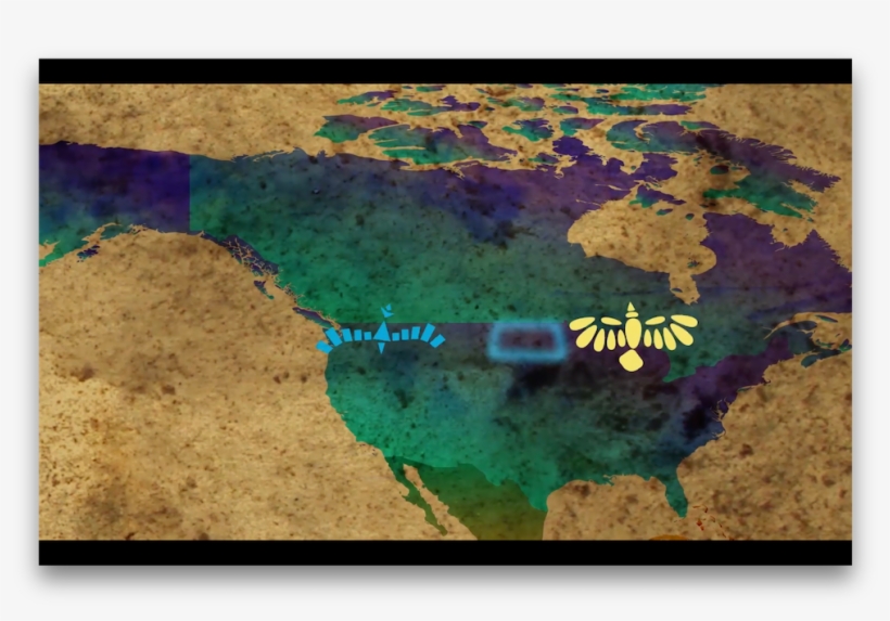 Map Of Turtle Island - Map Transparent PNG - 1000x652 - Free Download ...
