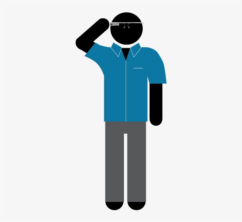 Google Glass Guy - Icon Digital Productions Transparent PNG - 641x720 ...
