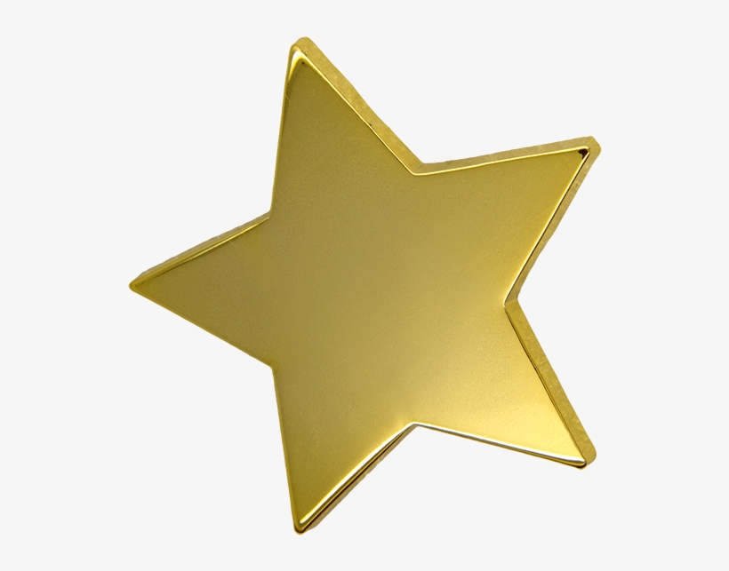 Big Star Pin, Gold - Big Star Transparent PNG - 600x600 - Free Download ...
