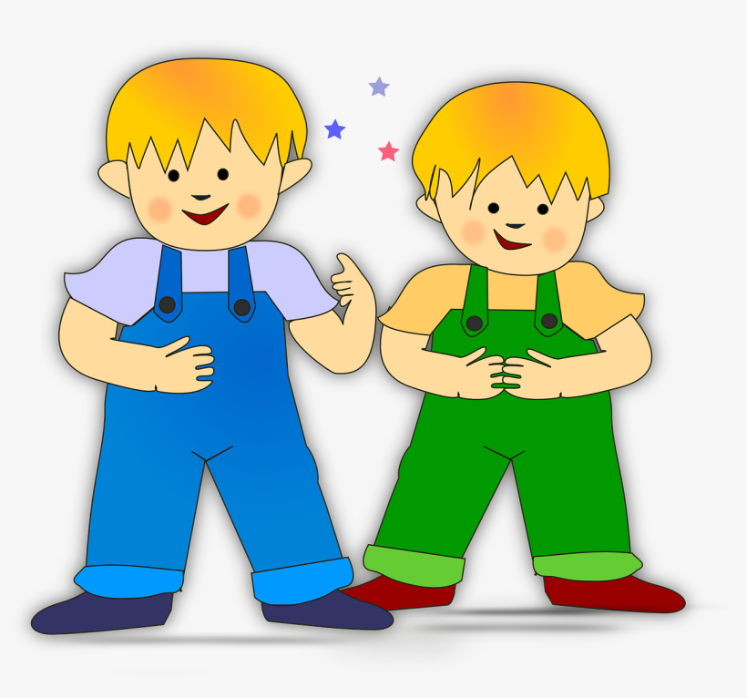 Ninos - Two Brothers Clipart Transparent PNG - 640x561 - Free Download ...