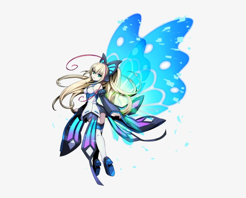 Lumen From Azure Striker Gunvolt - Azure Striker Gunvolt Armed Blue ...