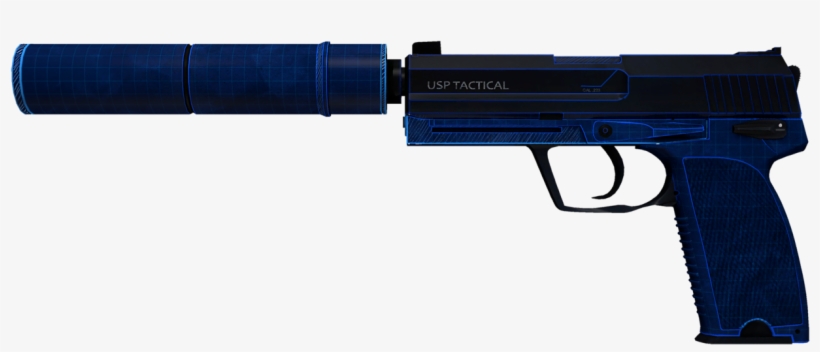 Usp-s - Blueprint - Skins Do Cs Go Transparent PNG - 1280x527 - Free ...