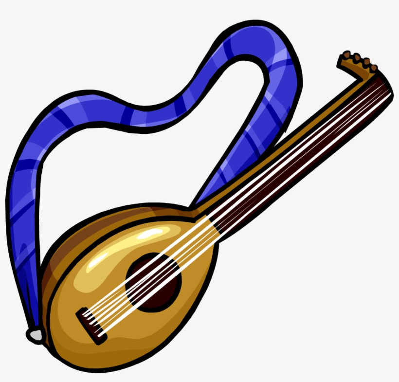 Lute - Medieval Clipart Lute Transparent PNG - 1108x1008 - Free ...