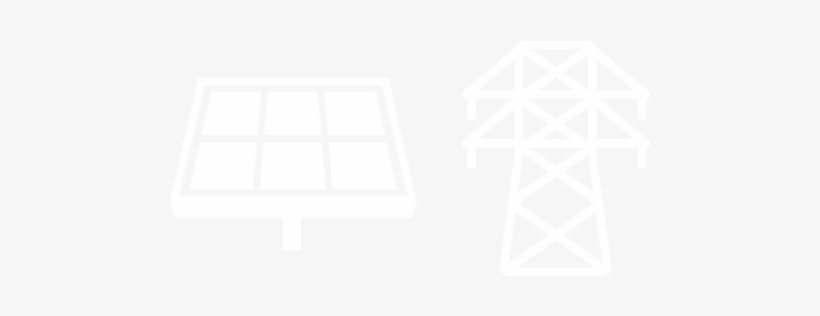 Solar Grid Icons White - Solar Grid Connection Icon Transparent PNG ...