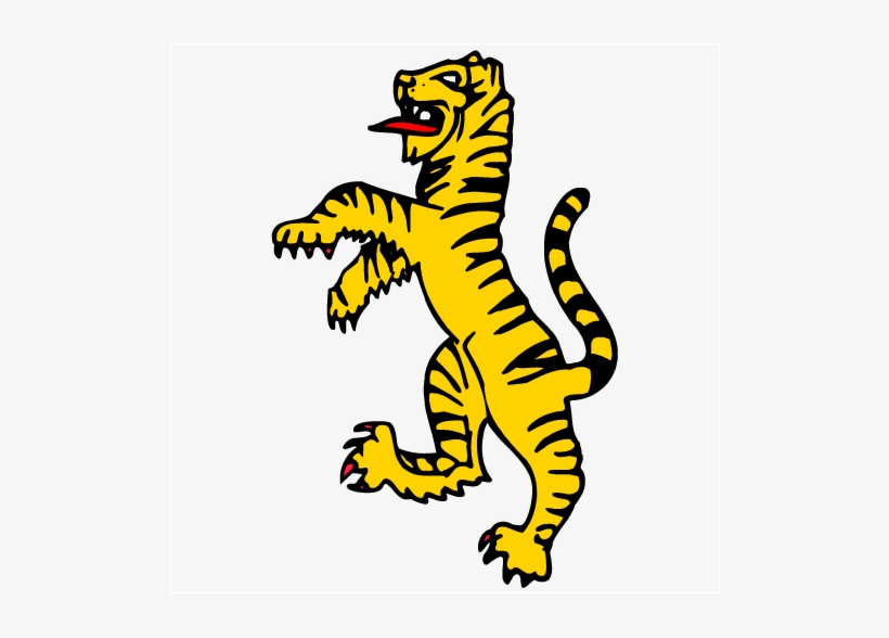 Tiger Standing Clipart