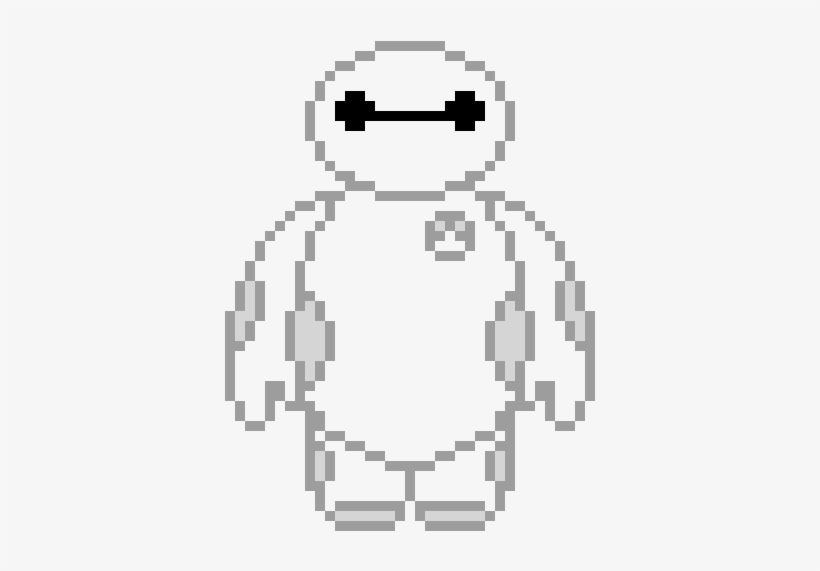 Baymax - Pixel Art Baymax Transparent PNG - 480x560 - Free Download on NicePNG