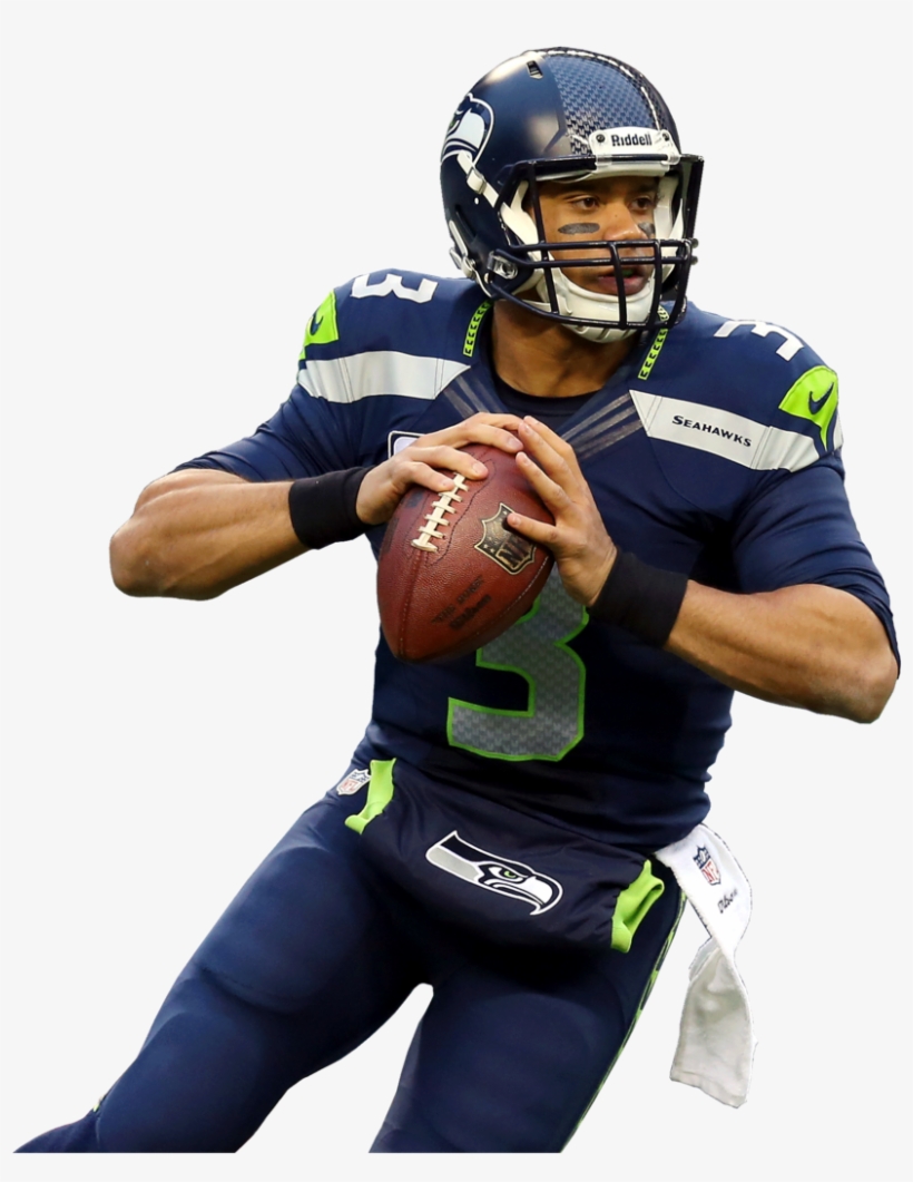 Flashback Week 16 Sea - Russell Wilson No Background Transparent PNG ...