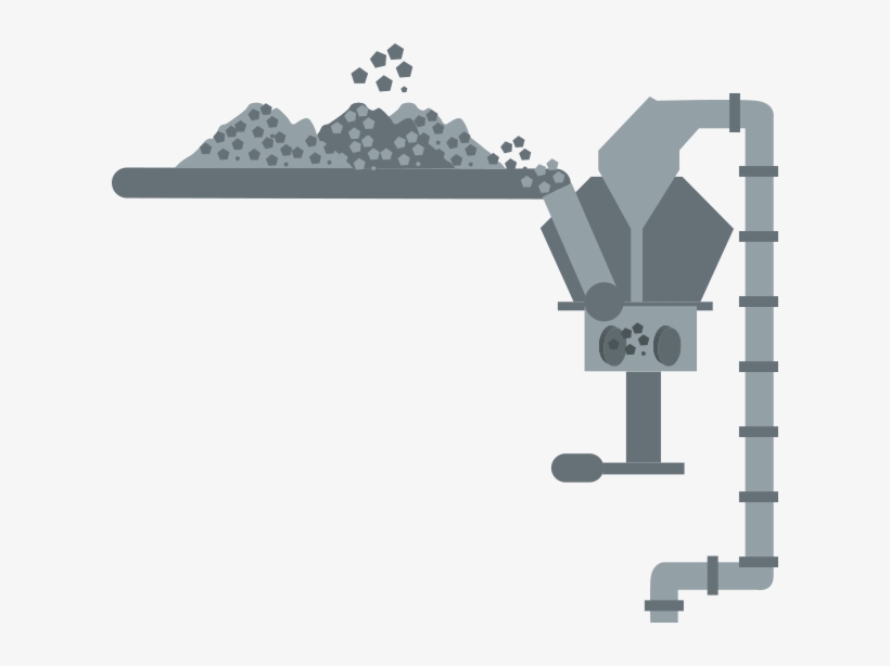 Molienda De Crudo - Prehomogenización De Piedra Caliza Transparent PNG ...