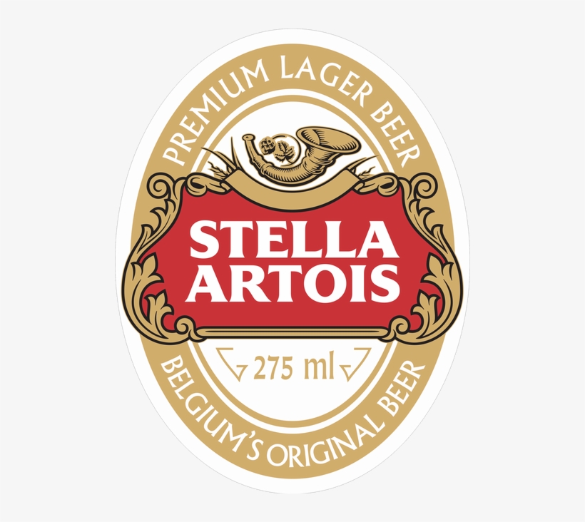 A Stella Artois É Uma Cerveja Pilsner Lager Premium, - Logo Stella ...