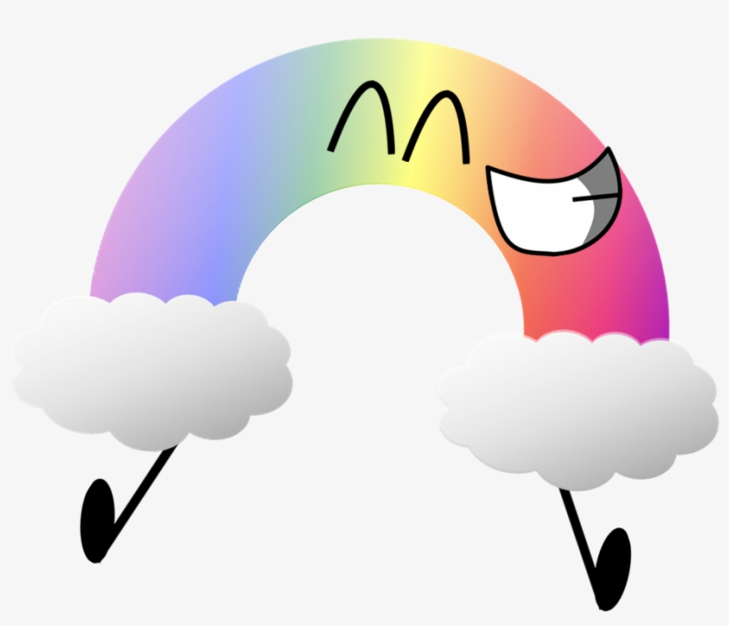 Rainbow-0 - Rainbow Object Show Transparent PNG - 981x798 - Free ...