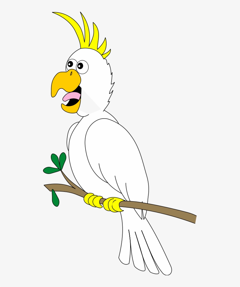 Original Png Clip Art File Perched Happy Cartoon Bird Transparent PNG ...