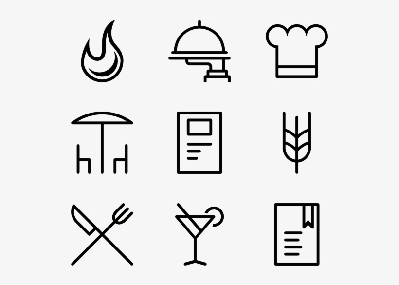 Download Restaurant Icons - Chef Icon Free Vector - HD Transparent PNG ...
