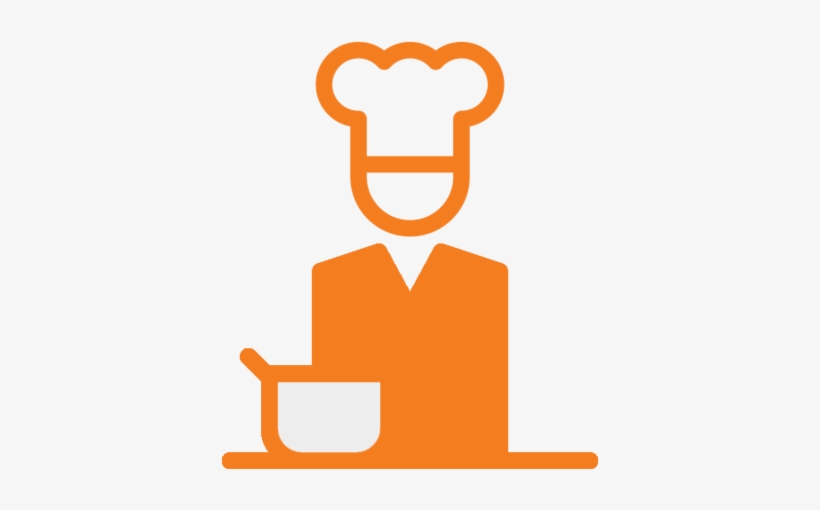 Chef-icon - Chef Orange Icon Png Transparent PNG - 1000x444 - Free ...