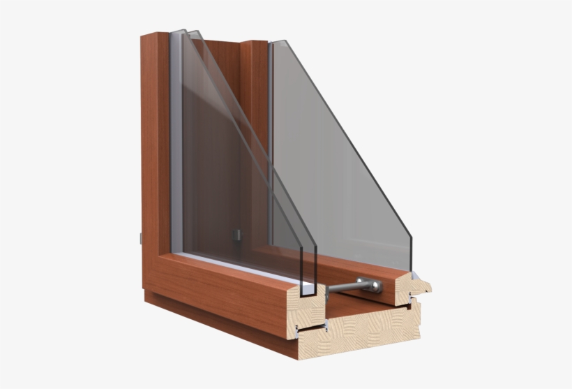 Of Double Frame Windows With A More Modern Design, - Plywood ...