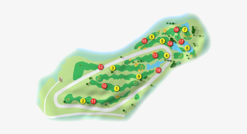 Ross Golf Course Layout - Killarney Golf Course Map Transparent PNG ...