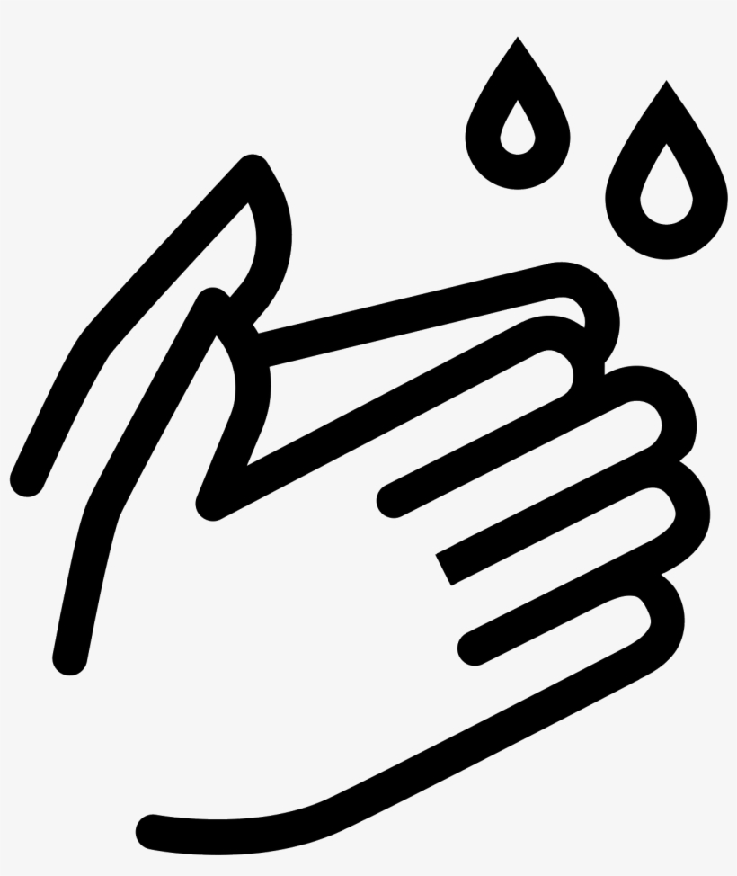 Wash Your Hands Icon Hand Wash Symbol Transparent PNG 1600x1600