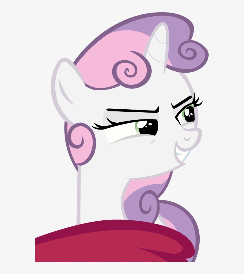 Disney Princess Belle Face - Mlp Evil Sweetie Belle Transparent PNG ...