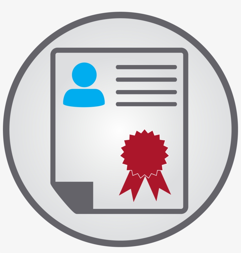 Certificate - Training And Certification Icon Transparent PNG ...