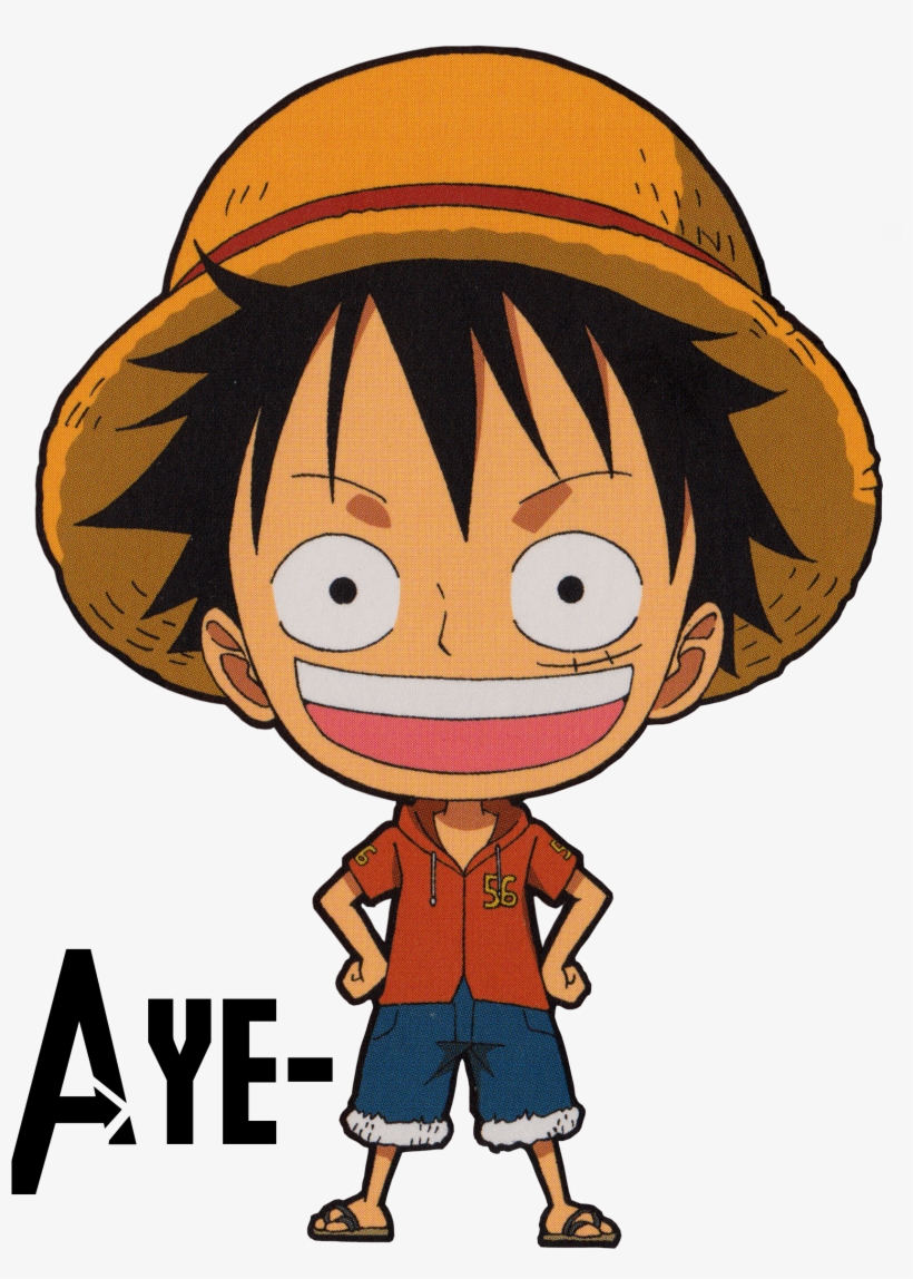 Download Luffy Chibi Render By Yeye-chan On Deviantart - Monkey D Luffy ...